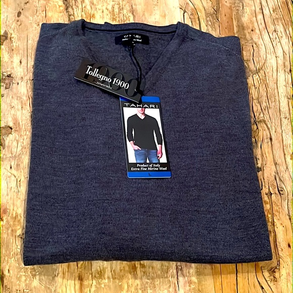 Tahari | Sweaters | Nwt Tahari Italian Merino Wool Sweater | Poshmark